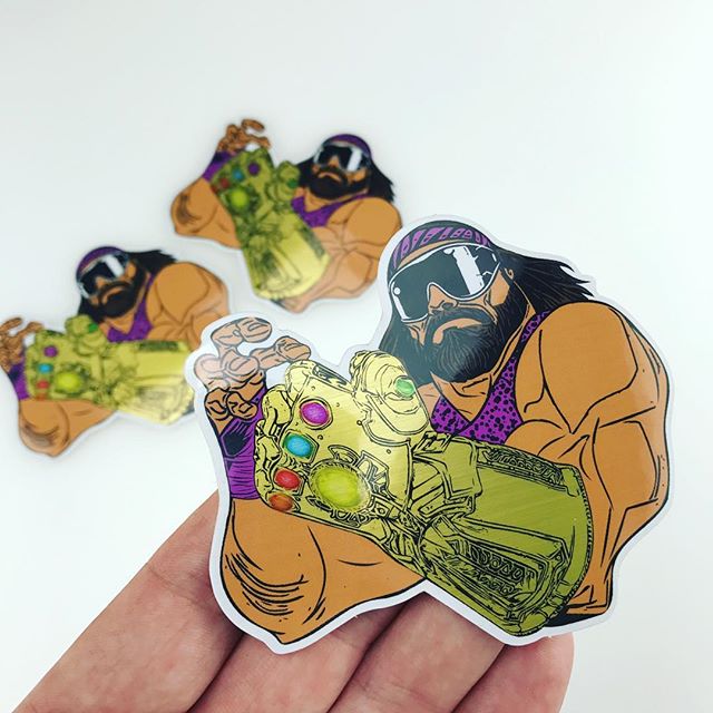 Custom Brushed Aluminum Stickers - Free shipping - StickerApp