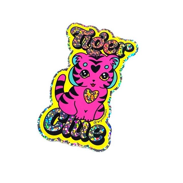 Custom Glitter Stickers - StickerApp