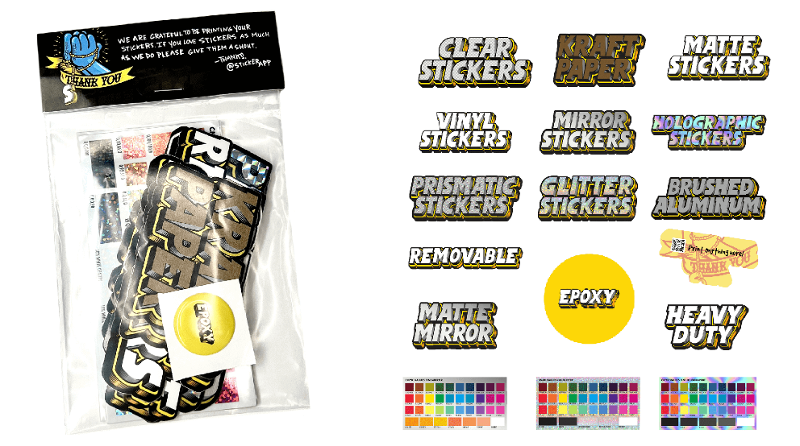 Our Selection of Sticker Packs - Free shipping - StickerApp