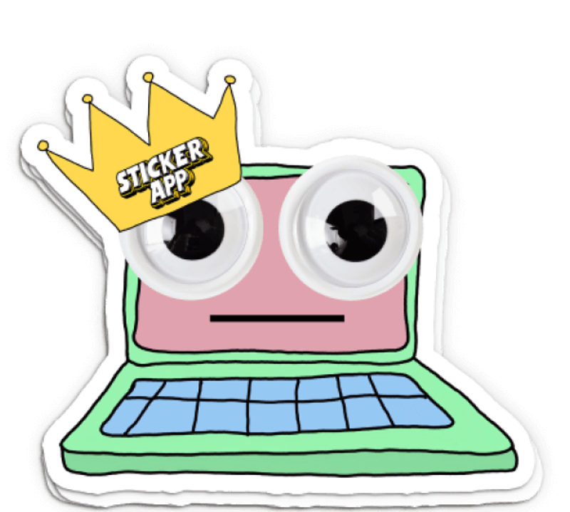 Laptop - StickerApp