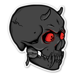 Buy this Demon Dog - stickers - StickerApp Shop