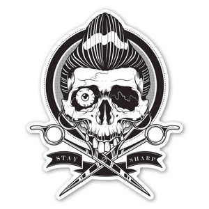 Die cut Stay Sharp - @ StickerApp Shop