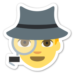 Buy Spy Sticker - Die cut stickers - StickerApp