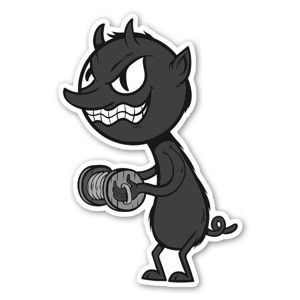 Buy this Retro Devil - stickers - StickerApp Shop