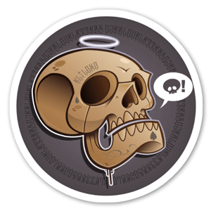 Buy Skully - Die cut stickers - StickerApp