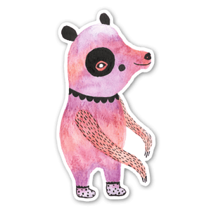 Buy Red Ted Bear - Die cut stickers - StickerApp