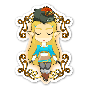 Buy this Zelda - stickers - StickerApp Shop