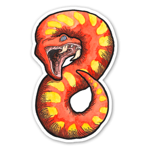 Orange Orm - StickerApp