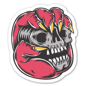 Buy this Demon Dog - stickers - StickerApp Shop