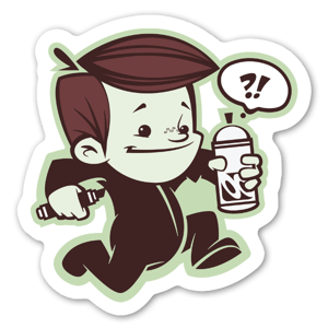 Buy Lil' Tag Kid - Die cut stickers - StickerApp