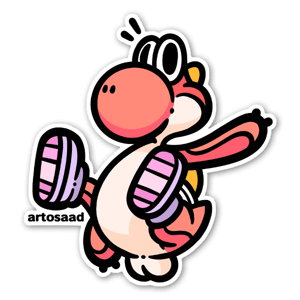 Buy this Yoshi - stickers - StickerApp Shop