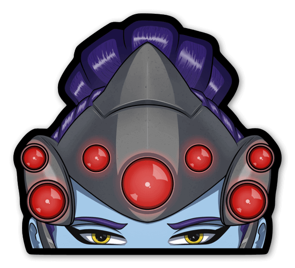 Buy this Widowmaker Peeker - stickers - StickerApp Shop