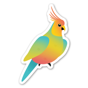 Buy this Papukaija - stickers - StickerApp Shop