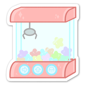 Buy Arcade Claw Machine Sticker - Die cut stickers - StickerApp