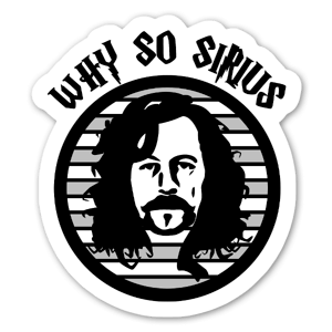 Buy Sirius Black Sticker - Die cut stickers - StickerApp