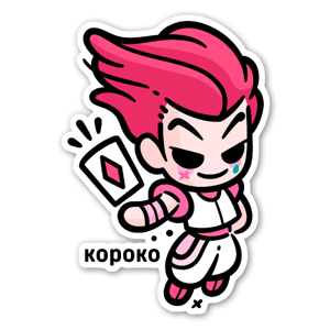 Hisoka individuel – @ StickerApp Shop