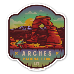 Buy this Arches National Park - stickers - StickerApp Shop