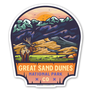 Buy this Great Sand Dunes National Park - stickers - StickerApp Shop