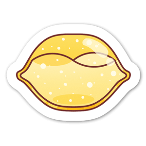 Buy Lemon - Die cut stickers - StickerApp