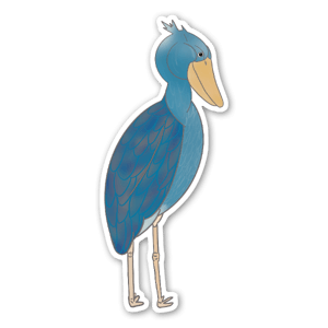 Buy Shoebill - Die cut stickers - StickerApp