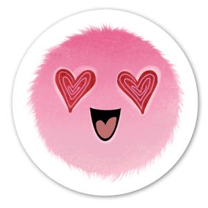 Buy Mood Blobs Collection- In Love - Die cut stickers - StickerApp