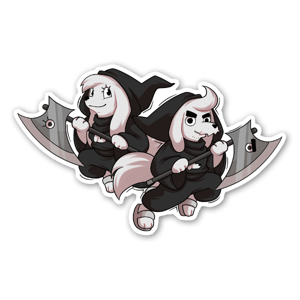 Buy Dogamy and Dogaressa - Die cut stickers - StickerApp