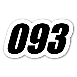 Buy 093 - Die cut stickers - StickerApp