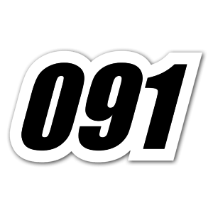 Numbers 1-100 as stickers - StickerApp