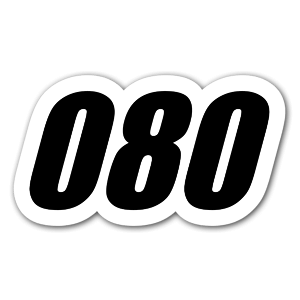 Buy 080 - Die cut stickers - StickerApp