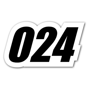 Buy 024 - Die cut stickers - StickerApp