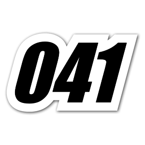 Buy 041 - Die cut stickers - StickerApp