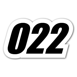 Buy 022 - Die cut stickers - StickerApp