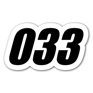 Buy 033 - Die cut stickers - StickerApp