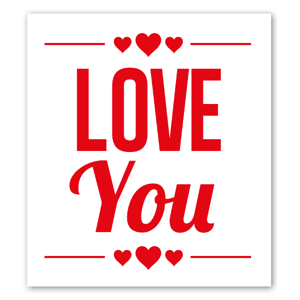 Liebe und Inspiration - StickerApp