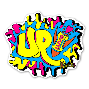 Buy UR Luvd - Die cut stickers - StickerApp